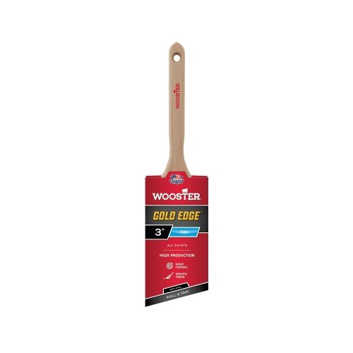 Wooster Gold Edge® Paint Brushes, 3 Inches W, Polyester, Wood Handle - – Segomo Tools