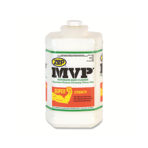 Zep Mvp* Waterless Hand Cleaner, 1 Gal, Jug - 4 per BX - 323024 – Segomo Tools