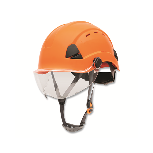 Honeywell Fibremetal Safety Helmet, 6-Point Ratchet Suspension, Vented ...