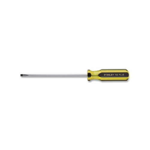 Stanley 100 Plus® Light Blade Cabinet Tip Screwdriver, 3/16 Inches Tip ...