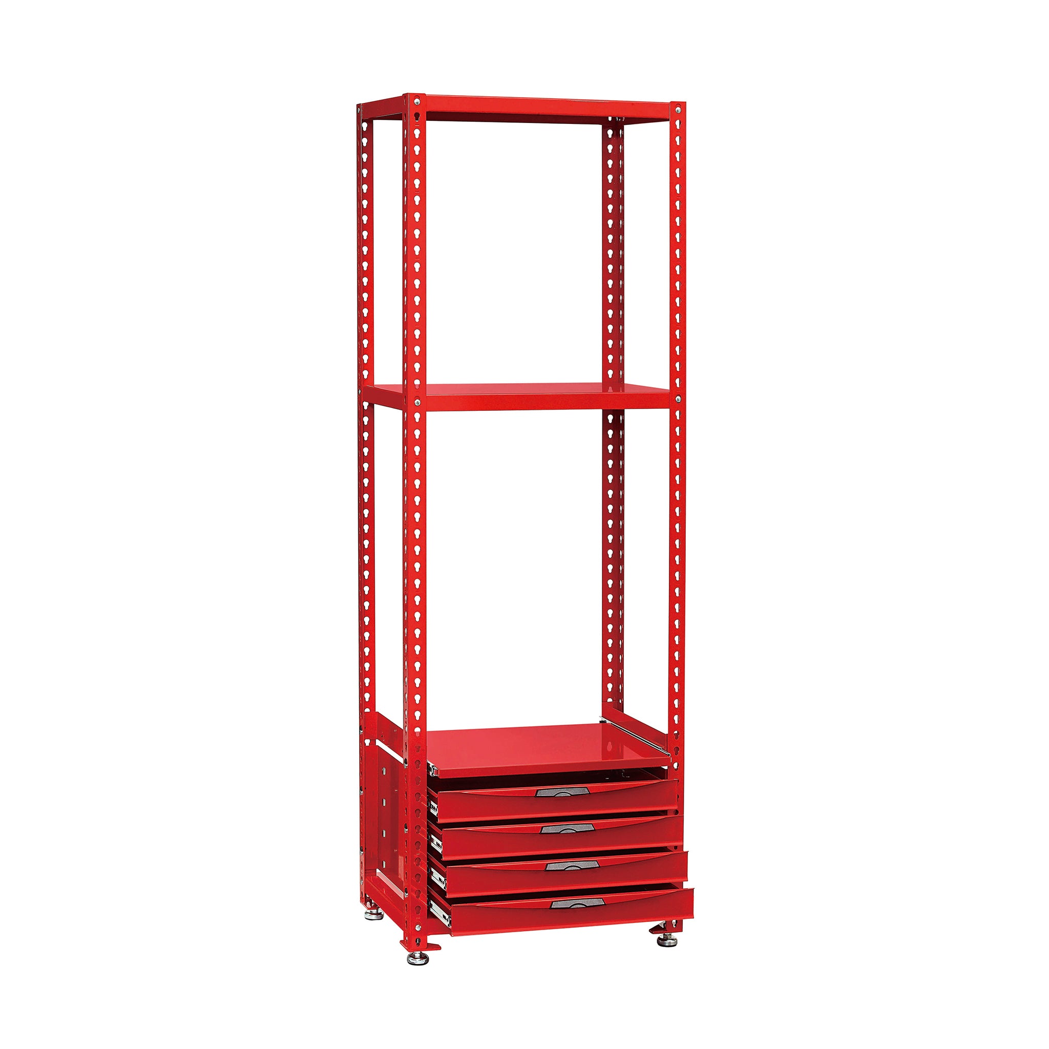 Teng Tools 27.5 Inch Wide Modular Racking Shelving Unit With Drawers ...