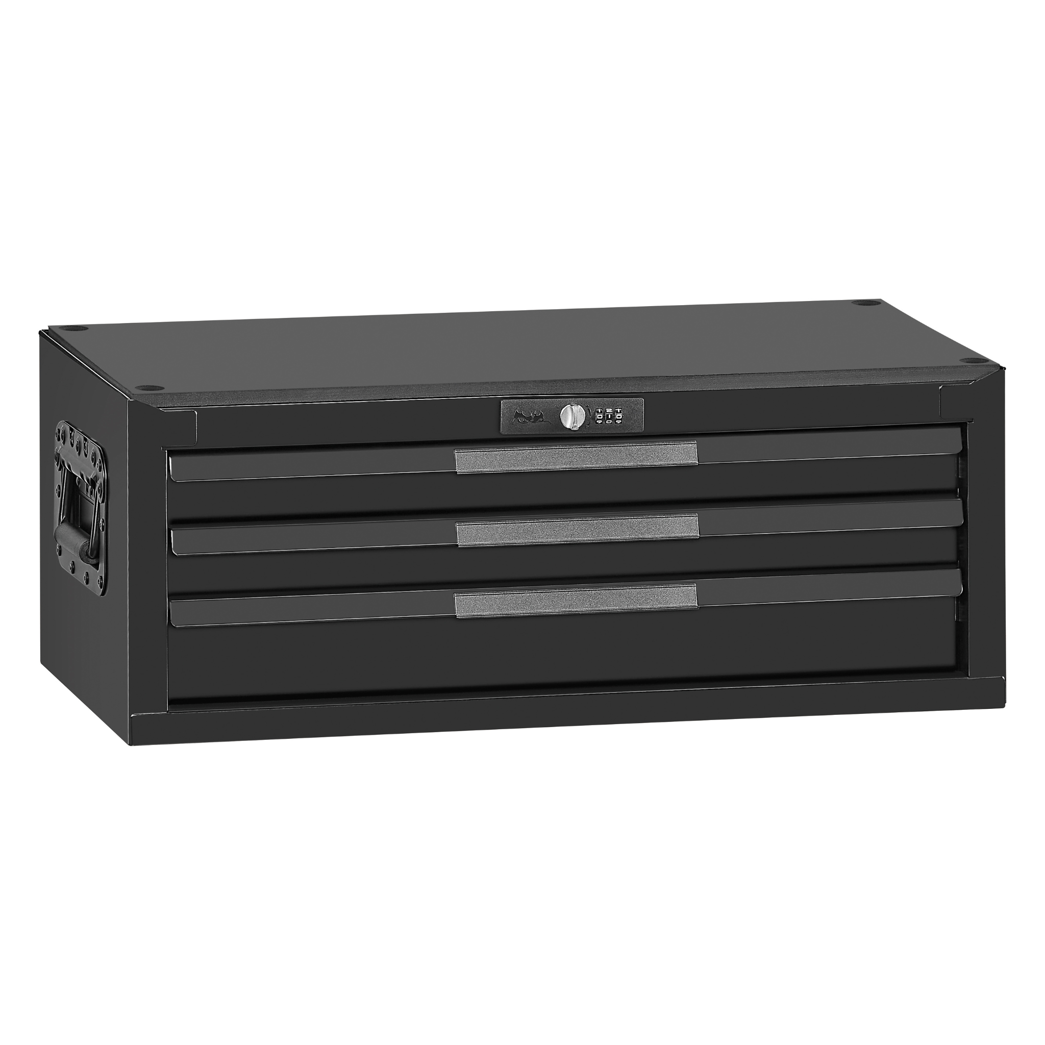 Teng Tools 26 Inch Wide 3 Drawer PRO35 Heavy Duty Black Middle Box - T ...