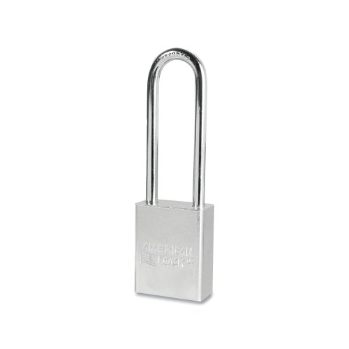 American Lock Solid Steel Padlock, 1/4 Inches Dia, 3 Inches L, 3/4 Inc ...
