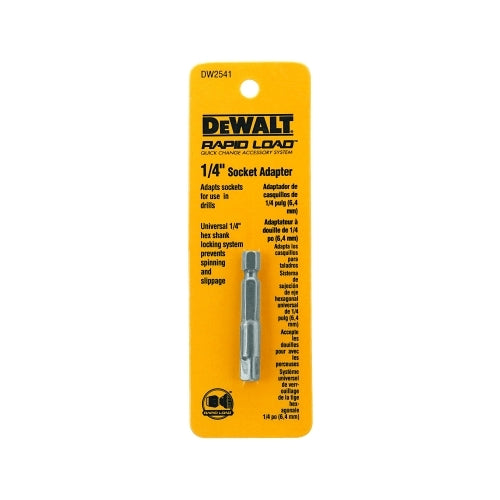 Dewalt Socket Adapters, 1/4 Inches Drive, 1/4 Inches Hex To 1/4 Inches ...