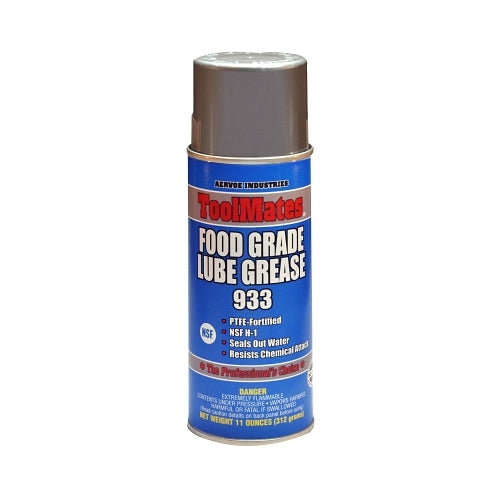 Aervoe Food Grade Lube Grease, 11 Oz, Aerosol Can - 12 per CA - 933 ...