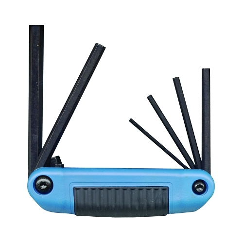 Eklind Tool Ergo-Fold Hex Key Sets, 6 Per Set, Hex Tip, Metric - 1 per ...