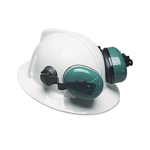 Msa Sound Control Sh Earmuffs, 25 Db Nrr, Green, Helmet - 1 per EA - 1 ...