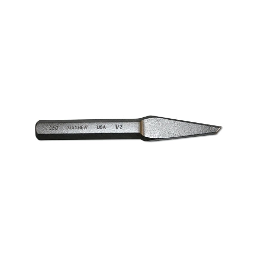 Mayhew Tools Half Round Nose Chisel, 8 Inches Long, 1/2 Inches Cut, 6 ...