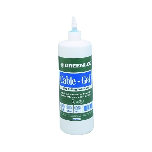 Greenlee Cable-Gel Cable Pulling Lubricants, 1 Qt Squeeze Bottle - 12 ...