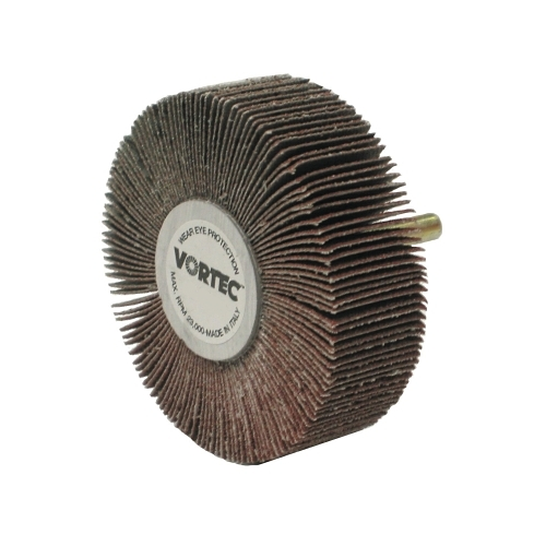 Weiler Wolverine® Mounted Flap Wheel, Unthreaded, 1/4 Inches Dia Stem ...