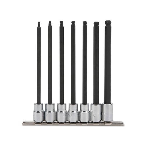 Proto 7 Piece Ball Style Extra Long Hex Bit Sets, 3/8 In - 1 per SET ...