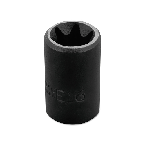 Proto Torx Impact Sockets, 3/8 Inches Drive, E16 Tip - 1 per EA - J721 ...