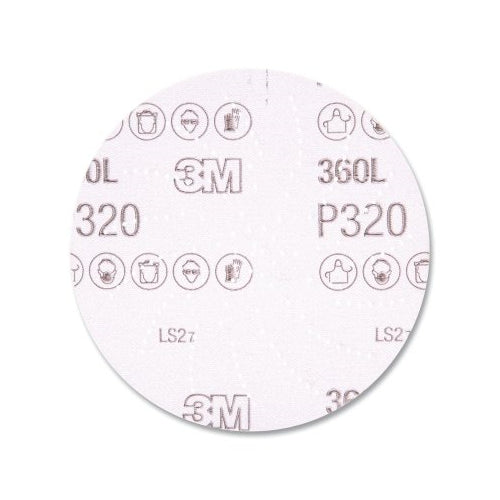 3M Hookit? Clean Sanding Disc 360L, Aluminum Oxide, 5 Inches Dia, P320 ...