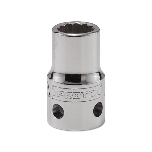 Proto Tether-Ready Drive Deep Sockets, 1/2 Inches Drive, 12 Mm, 1 31/6 ...