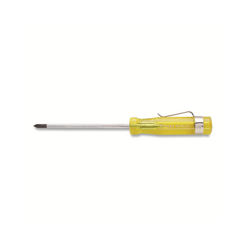 Stanley 100 Plus® Phillips® Tip Screwdriver, 0 Pt X 2-3/4 In - 6 per C ...