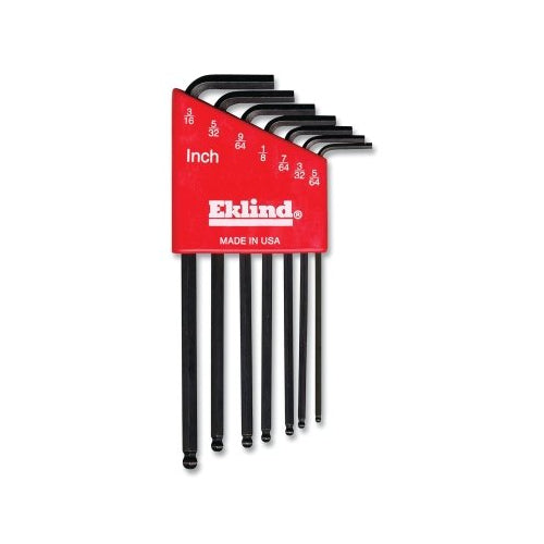 Eklind Tool Long Series Hex Key Set, Alloy Steel - 6 per PK - 13297 ...