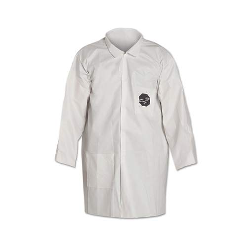 Dupont Proshield® 60 Two Pocket Lab Coat, 4X-Large, White - 30 per CA ...