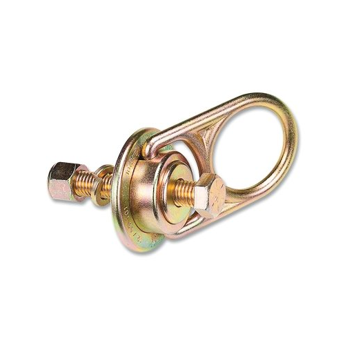 Werner A3200 Series Mega-Swivel Steel Anchor, D-Bolt, Steel, 360° Swiv ...