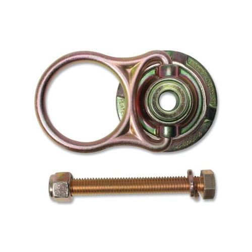 Werner A3200 Series Mega-Swivel Steel Anchor, D-Bolt, Steel, 360° Swiv ...