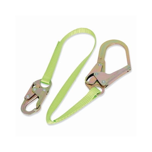 Peakworks Restraint Lanyard, 4 Ft, Steel Snap Hook, 310 Lb, Steel Form ...