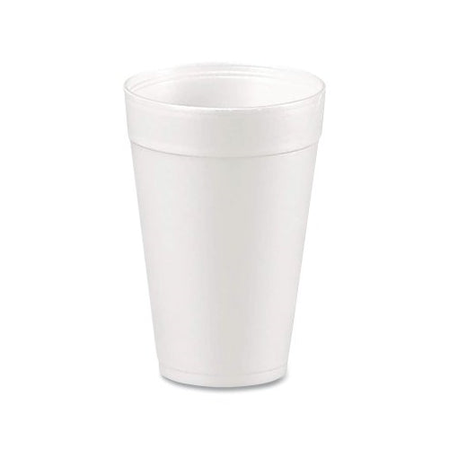 Dart Container Corp J Cup® Insulated Foam Cup, 32 Oz, White, 20 Bg/Ca ...