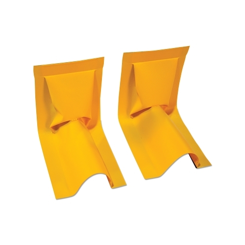 Justrite Make-A-Berm Corners, 8 Inches H X 9 Inches W X 8 Inches L, Ye ...