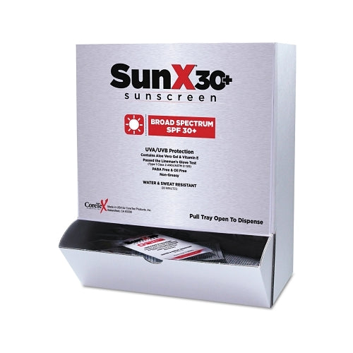 First Aid Only Sunx30 Sunscreen Lotion Packet, 50 Per Box - 1 per BX ...