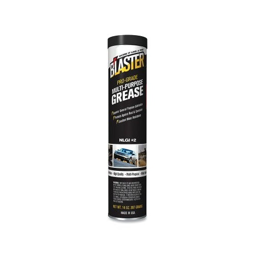 Blaster Pro-Grade Multi-Purpose Grease, 14 Oz, Nlgi Grade 2, Amber - 1 ...