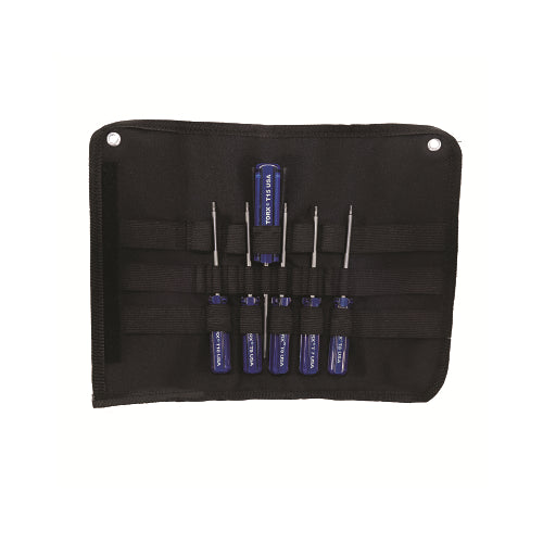 Mayhew Tools Fixed Torx® Screwdriver Set, 6-Pc, T6, T7, T8, T9, T10, A ...