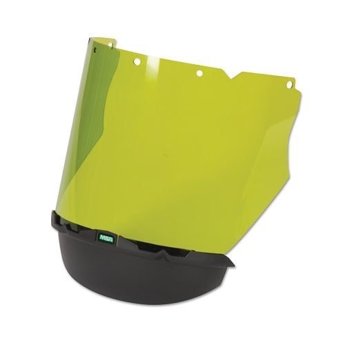 Msa V-Gard Arc Visors, Light Green, 17 1/4Inches X 8" - 5 per CA - 101 ...