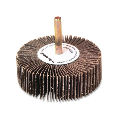 Weiler Wolverine® Mounted Flap Wheel, 3 Inches Dia, 60 Grit, 20000 Rpm ...