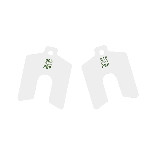 Precision Brand Decimal Slotted Shim Refill Packages, 0.00025", Stainl ...