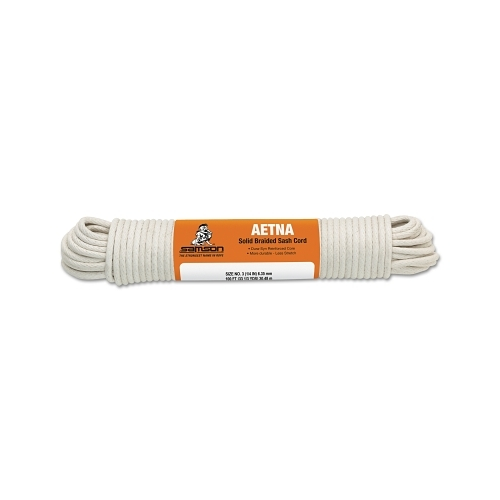 Samson Rope Interlocked Sash Cord, 3100 Lb Capacity, 100 Ft, Cotton, W ...