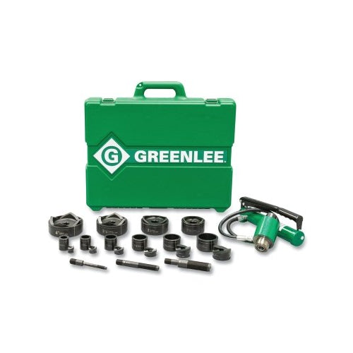 Greenlee Slug-Buster® Hydraulic Driver Kits, 7 Ton, 10 Ga Mild Steel ...