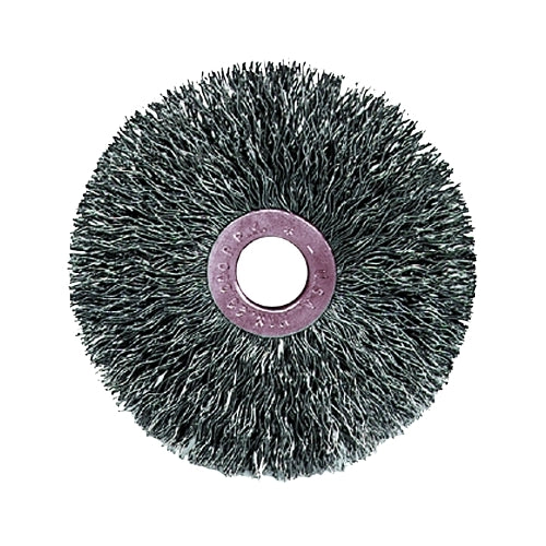 Weiler Copper Center? Wire Wheel, 4 Inches D X 1/2 Inches W, .006 Inch ...