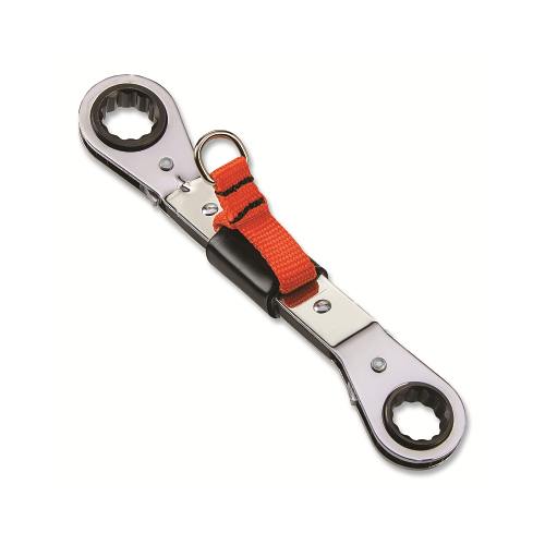 Proto Tether-Ready Offset Double Box Reversible Ratcheting Wrench, 10 ...