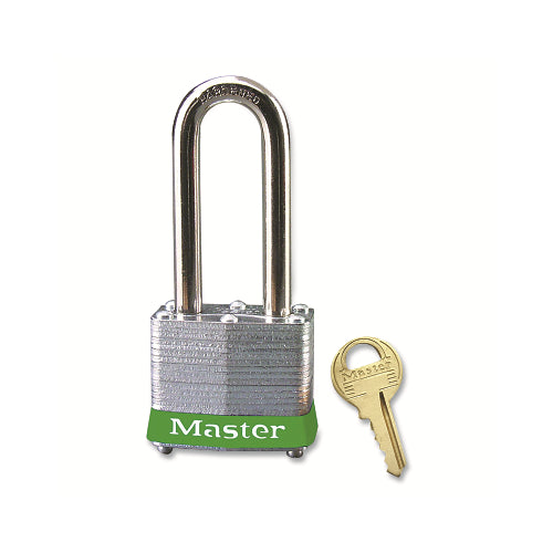 Master Lock No. 3 Laminated Steel Padlock, 9/32 Inches Dia, 5/8 Inches ...