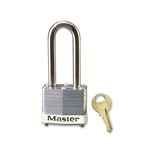 Master Lock No. 3 Laminated Steel Padlock, 9/32 Inches Dia, 5/8 Inches ...