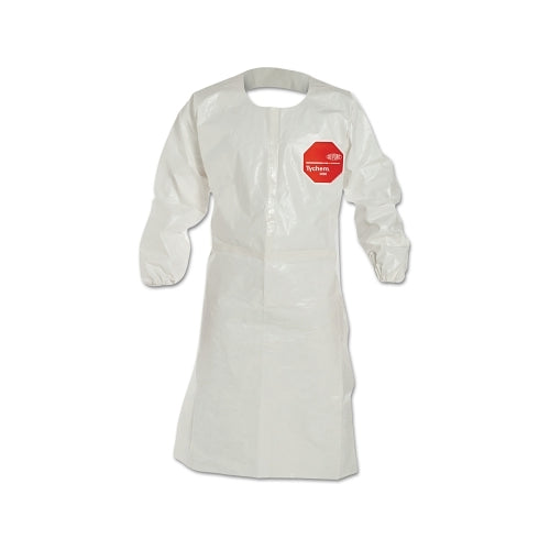 Dupont Tychem® Sl Aprons With Attached Long Sleeves, 26 Inches X 52 In ...