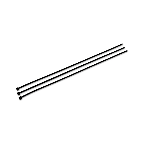 3M Standard Cable Ties, 50 Lb Tensile Strength, 14 3/5 In, Uv Black, 5 ...