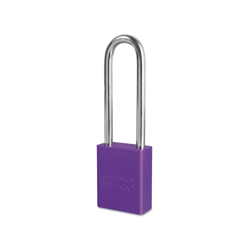 American Lock Solid Aluminum Padlocks, 1/4 Inches Diam., 3 Inches L X ...