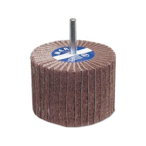 Merit Abrasives Interleaf Flap Wheels With Mounted Steel Shanks, 3 Inc ...