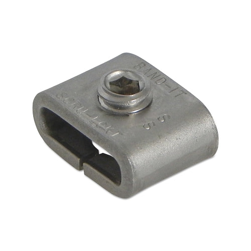Bandit Scru-Lokt Buckle, 3/4 Inches W, 201 Stainless Steel, Hex Key Pr ...