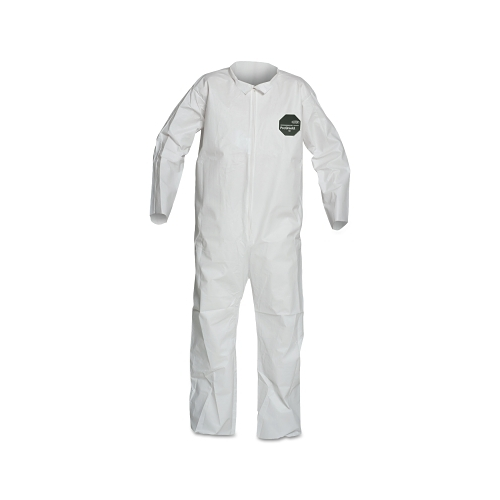 Dupont Proshield® 50 Collared Coveralls With Open Wrists/Ankles, White ...