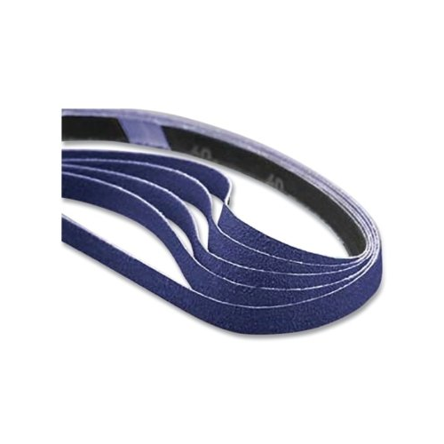 Norton Bluefire® Cloth File Belt, R823P, 1/2 Inches W X 18 Inches L, 6 ...