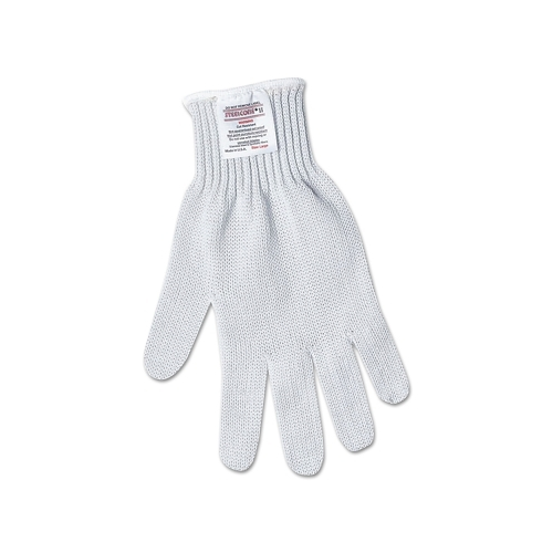 Mcr Safety String Gloves, Small, Knit-Wrist, Stainless Steel/Nylon - 1 ...