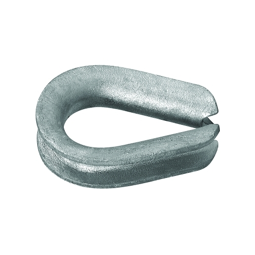 Campbell 765-G Series Heavy Wire Rope Thimbles, 1/2 In; 9/16 In, Galva ...