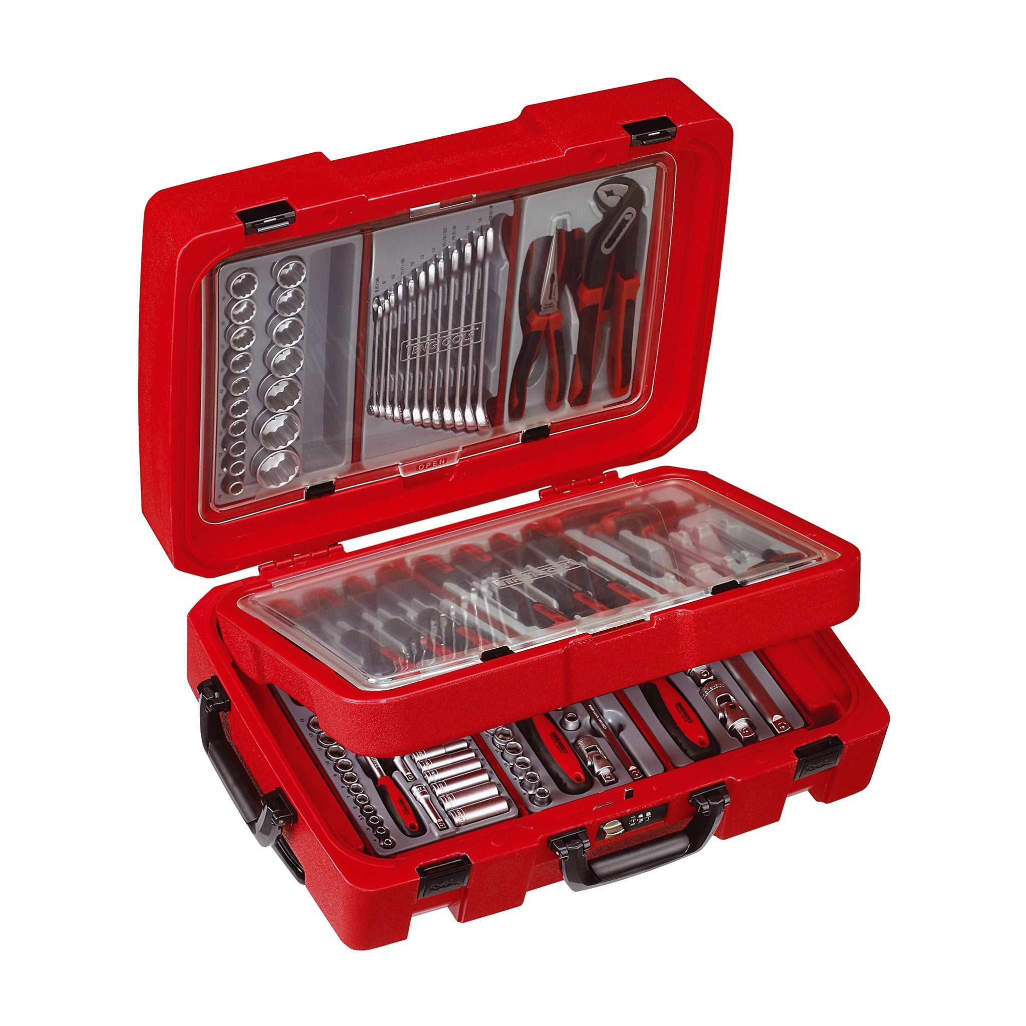 Teng Tools 110 Piece Portable Service Tool Kit - SC01-KIT1 – Segomo Tools