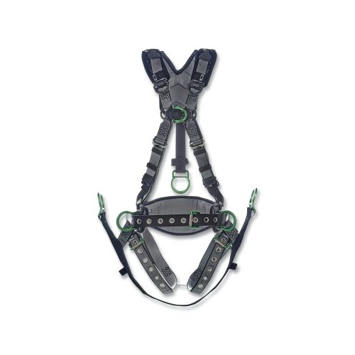 Msa V-Fit Derrick Harness, Chest And Hip D Rings, Super Extra Large ...
