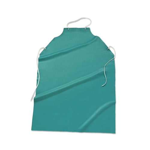 West Chester Vinyl Raw Edge Aprons, 35 Inches X 45 In, Vinyl, Green ...